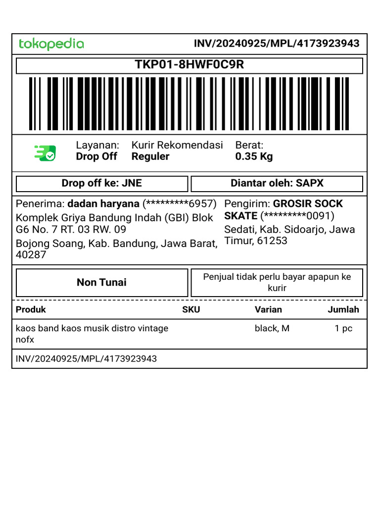 Shipping Label | PDF