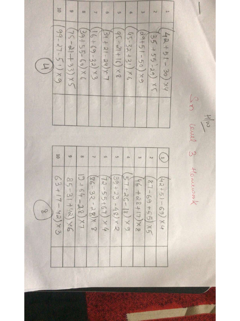 SINIOR LEVEL 3 HW | PDF