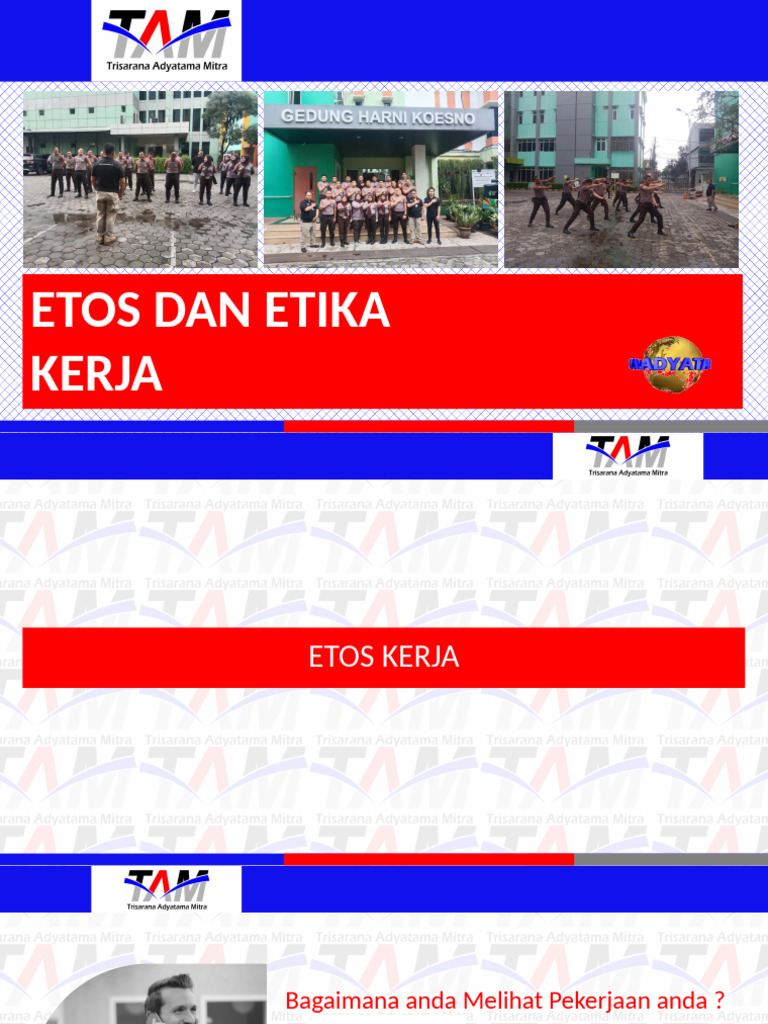 Modul ETOS KERJA - POLTEKES JAKARTA III | PDF