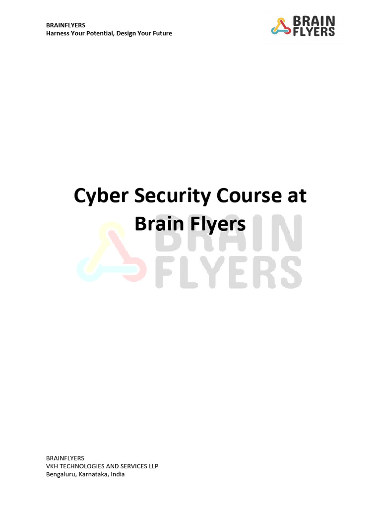 Cyber Security Syllabus Pdf