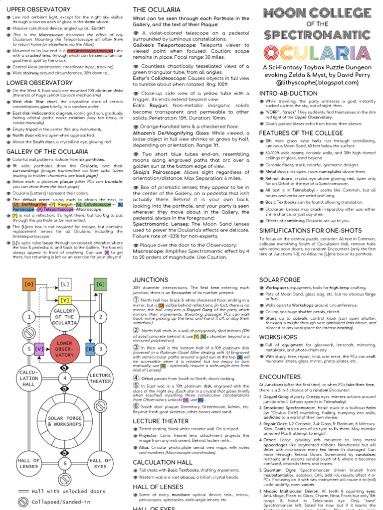 Moon College Pamphlet V7 - A4 | PDF