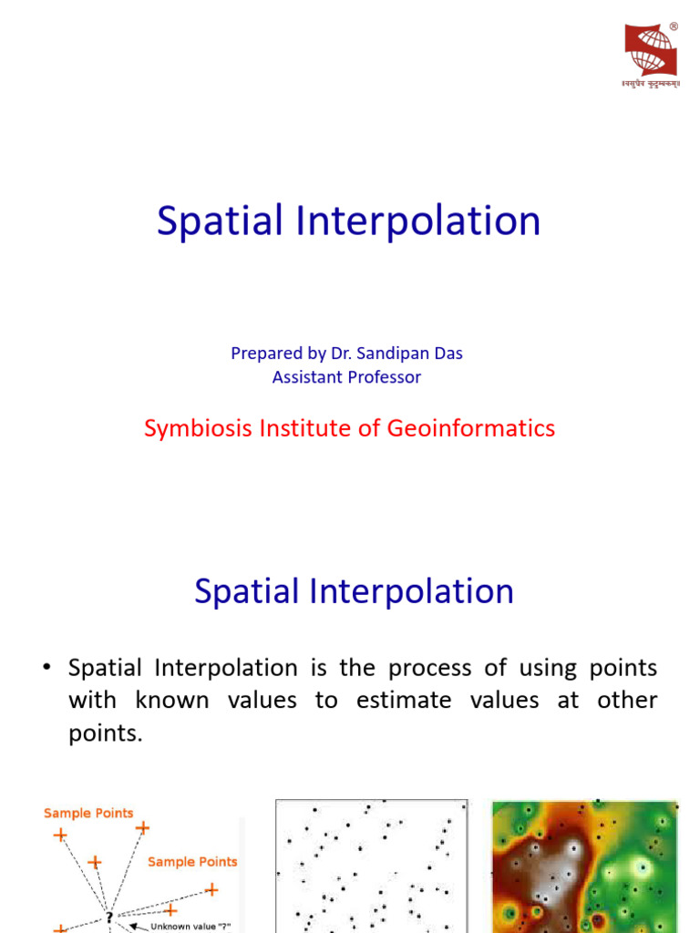 Spatial Interpolation 1 | PDF | Regression Analysis | Interpolation Spatial Interpolation 1 | PDF | Regression Analysis | Interpolation