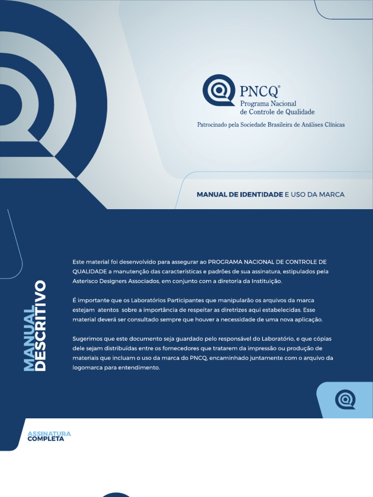 Manual Da Marca PNCQ | PDF