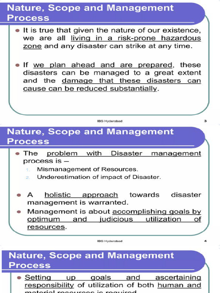 Nature and Scope | PDF