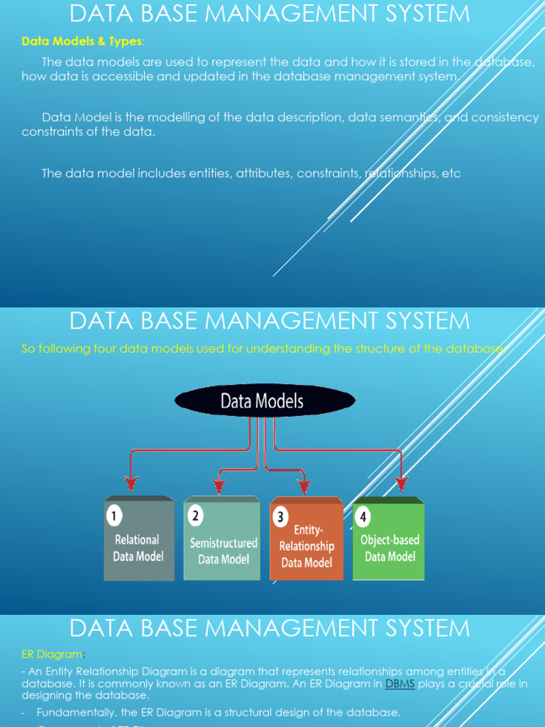 Data Base Management System | PDF