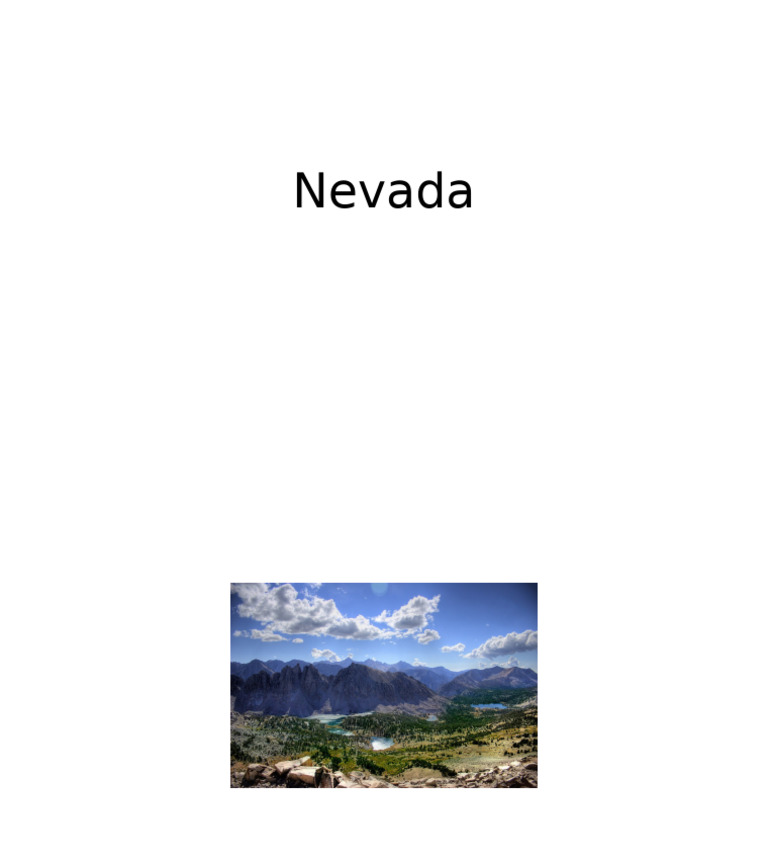 Nevada | PDF