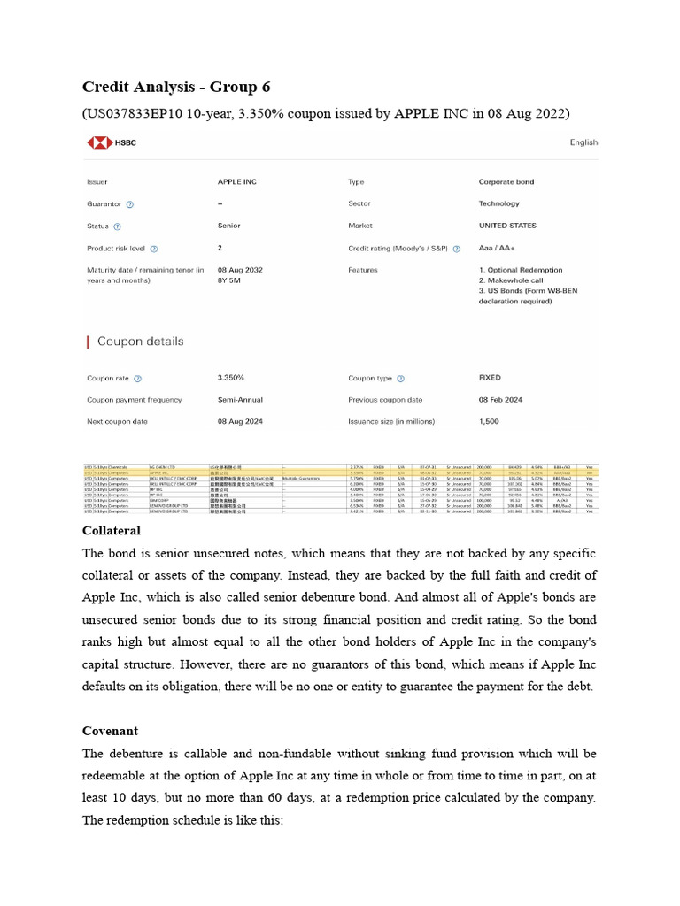 FINC4005 Project2 | PDF