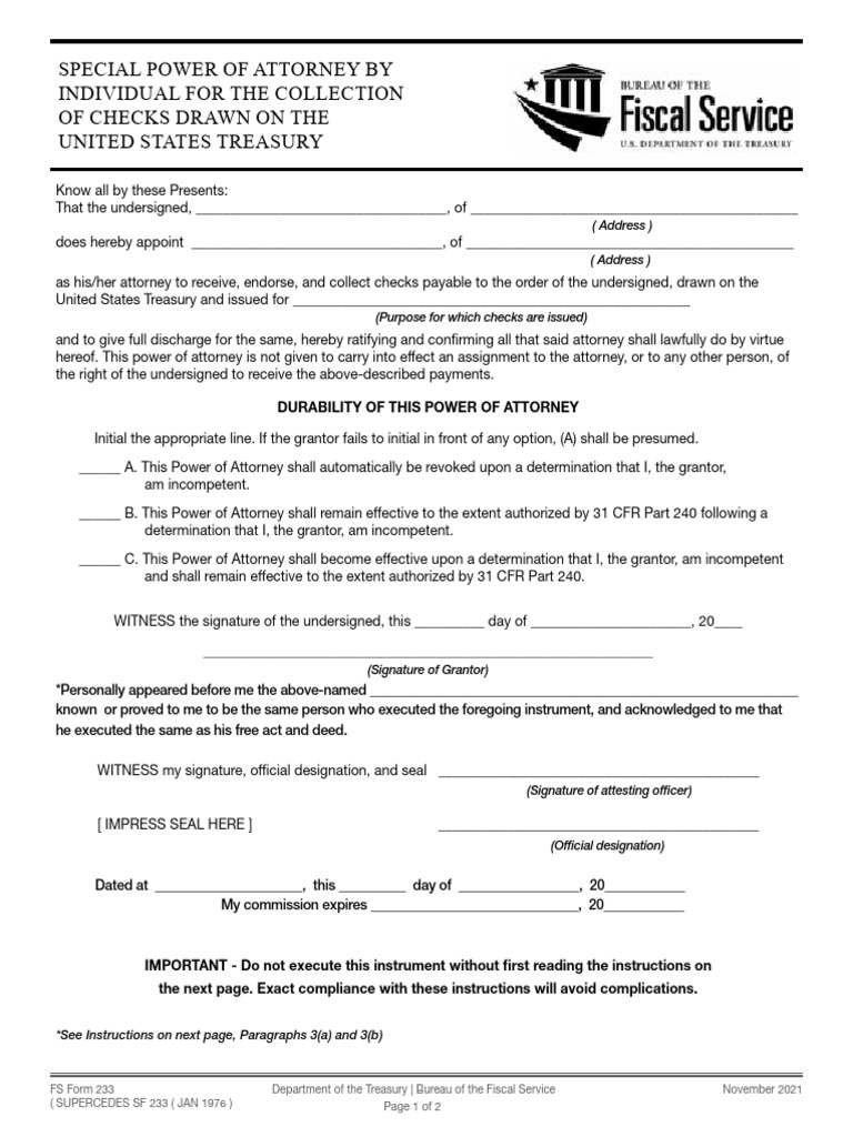 Form 233 | PDF