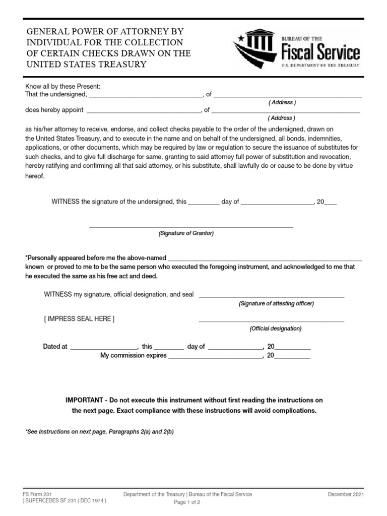 Form 231 | PDF
