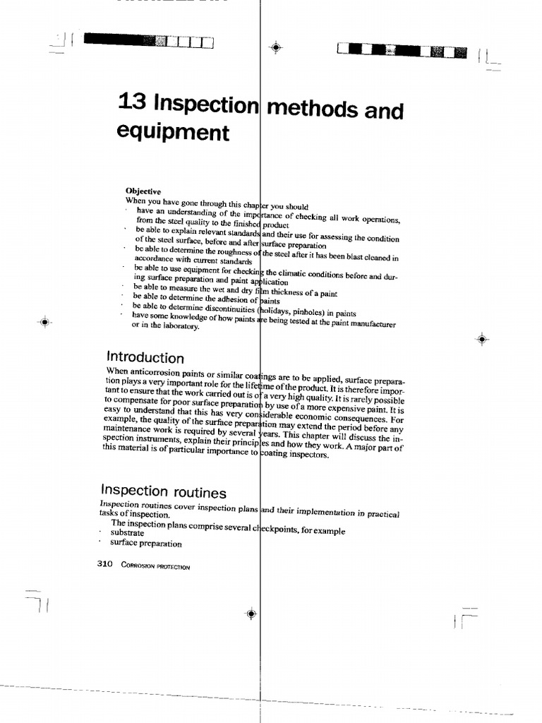 13 INSPECTION METHODS AND EQUIPMENT | PDF