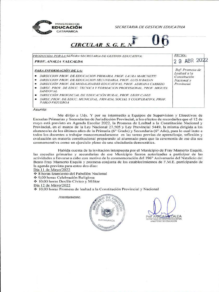 Circular #06.2022 | PDF