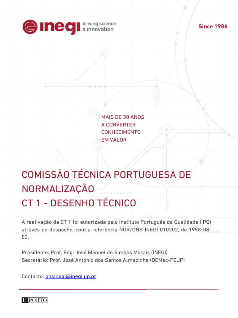 ONS - INEGI - CT1 - Desenho - Tecnico. N.P. | PDF