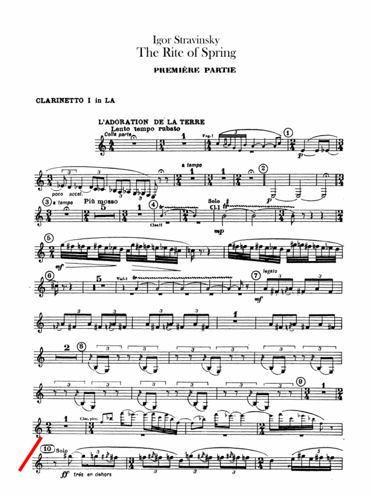 Clarinetto 4 | PDF