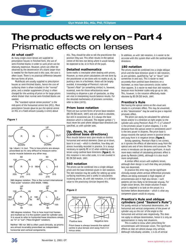 Prism Bifocals | PDF