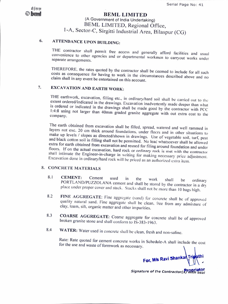 RST Road Tend Doc P 41 To 50 | PDF | Masonry | Technology & Engineering