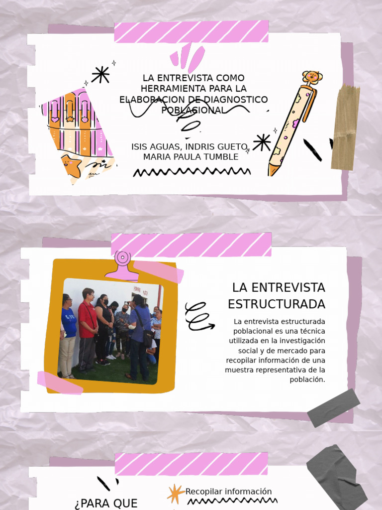 Entrevista Estructurada | PDF