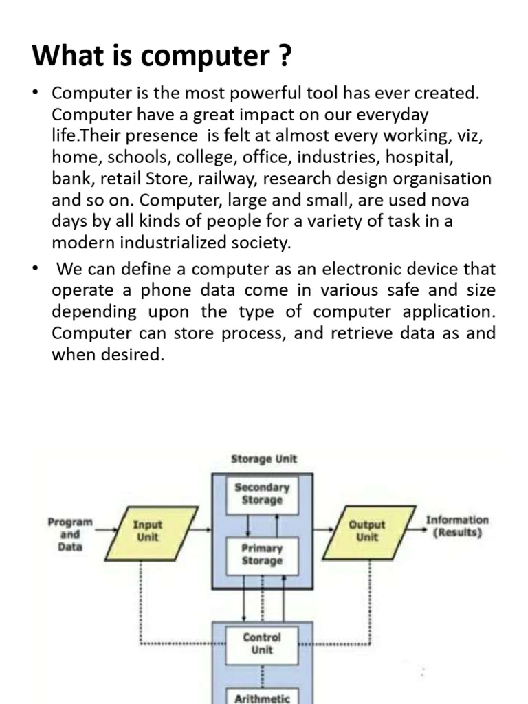 What Is Computer ? | PDF
