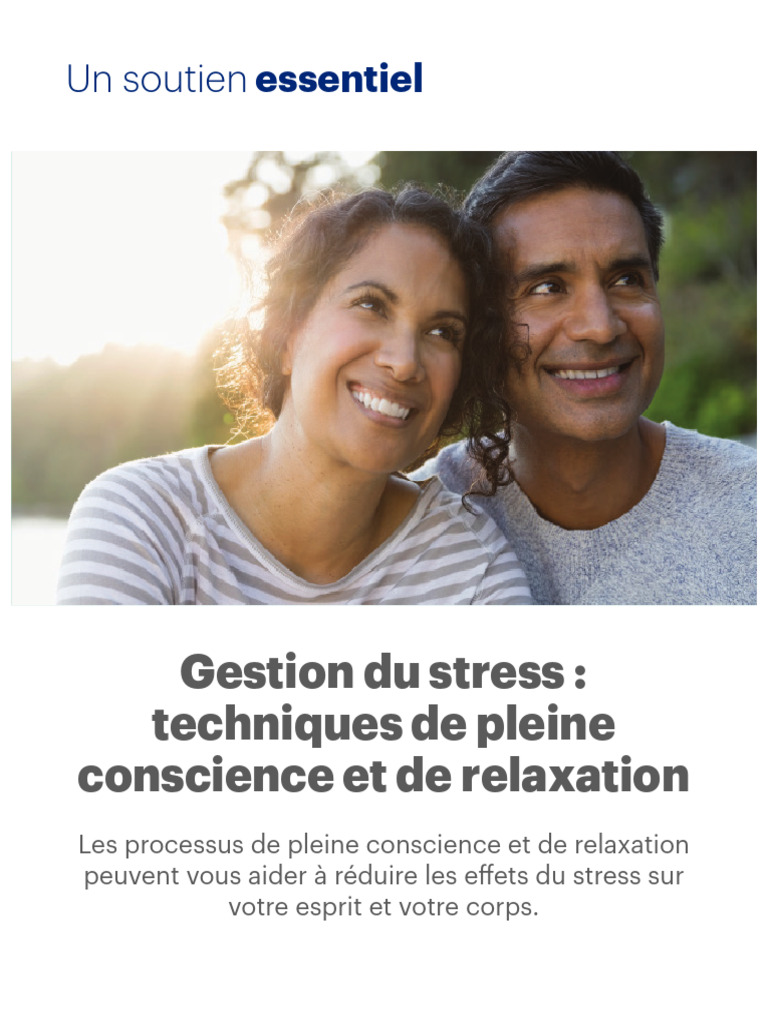 Stress Management Mindfulness and Relaxation - FR-FR | PDF