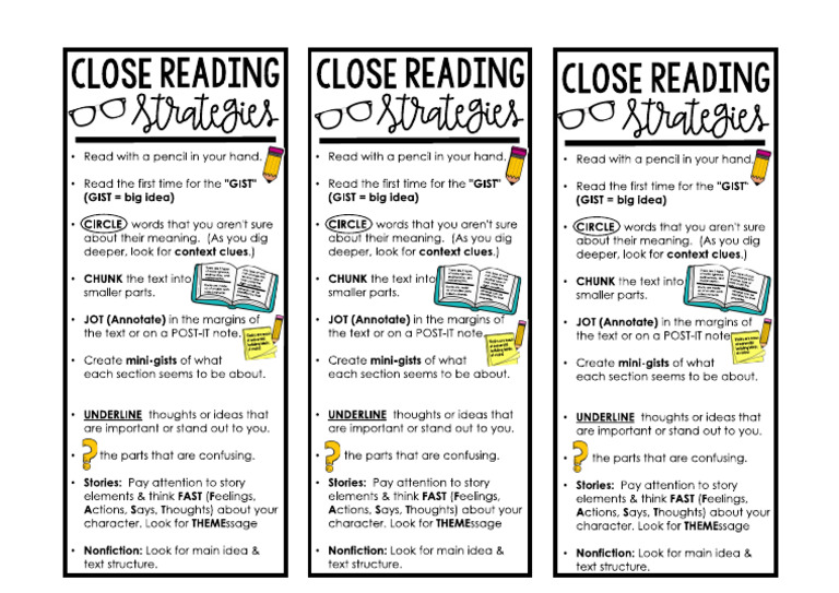 Close Reading | PDF
