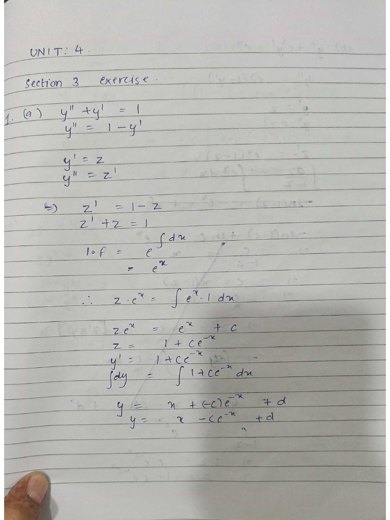 Ode Unit 4 Mar 9, 2023 2-37 PM | PDF