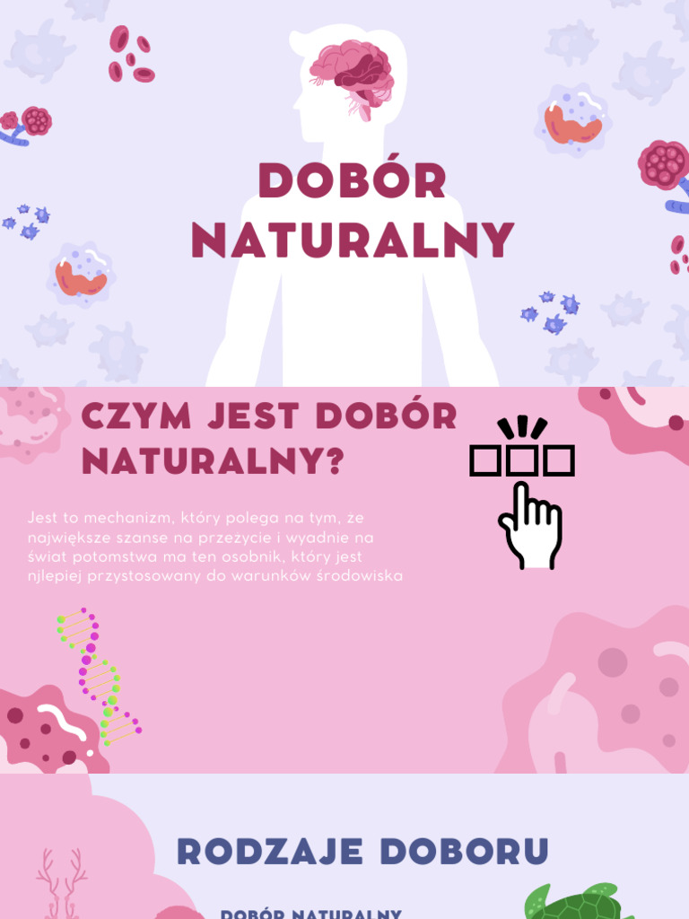 Dobór Naturalny PDF | PDF