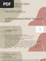 Anniversary Sample Program | PDF