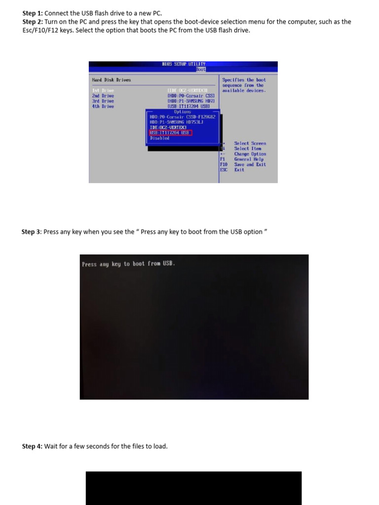Intallation of windows 10 stepss | PDF