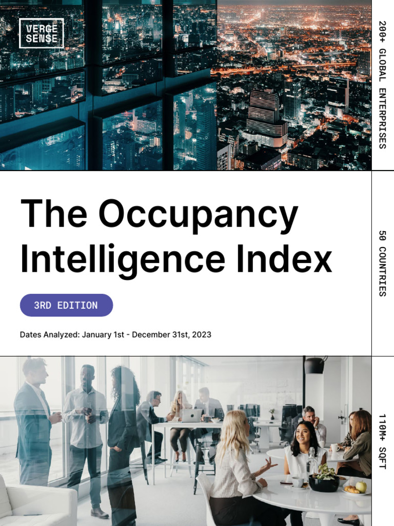 The Occupancy Intelligence Index 3ED | PDF | Data | Efficiency