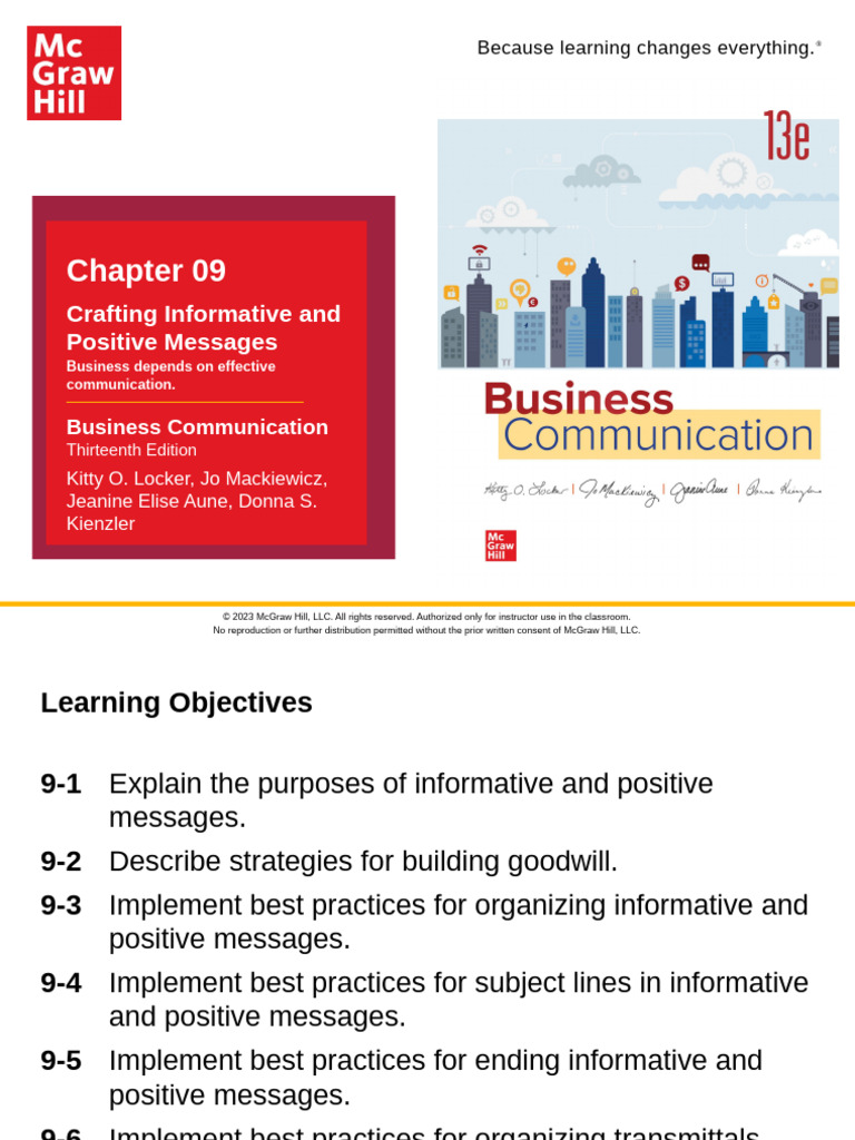 Locker BC13e PPT Ch09 Accessible | PDF
