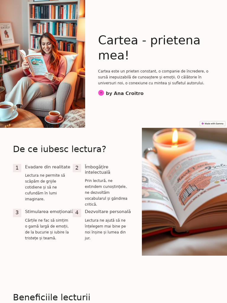 Cartea- Prietena Mea | PDF