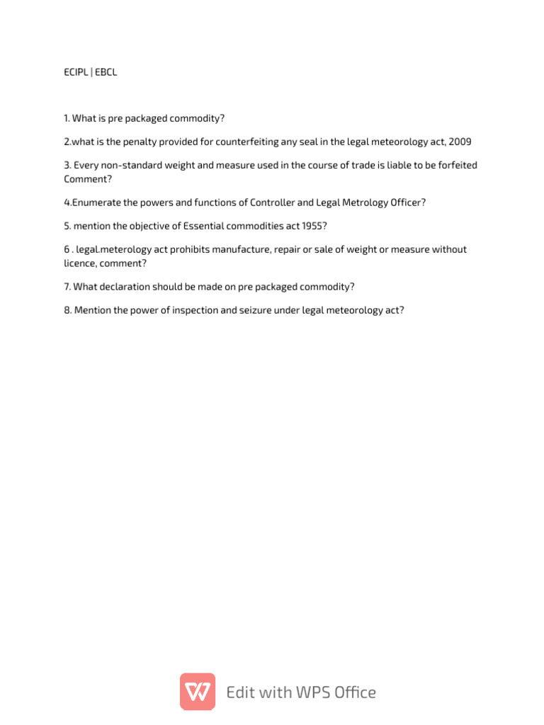 ECIPL - EBCL-WPS Office | PDF