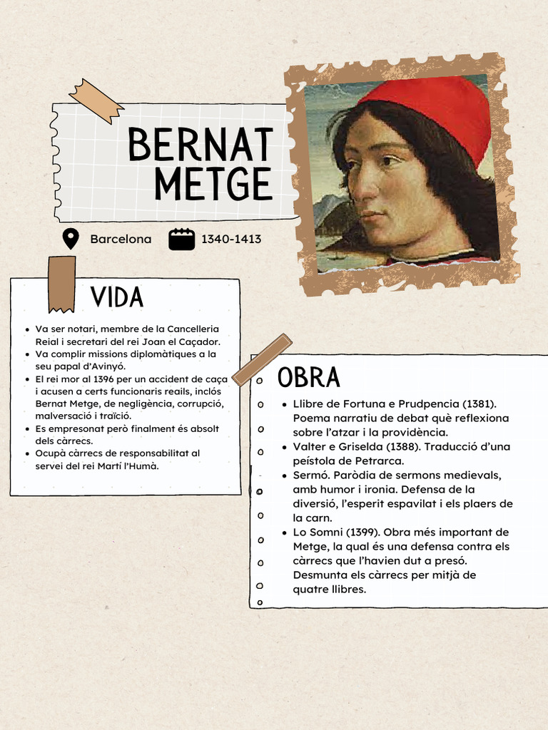 Literatura (Bernat Metge) | PDF