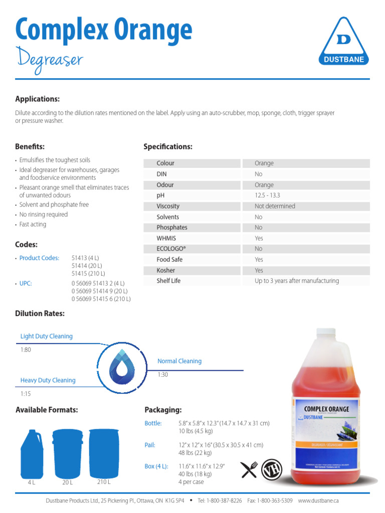 Complex-Orange-SS-en | PDF