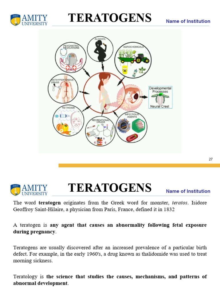Teratogens | PDF