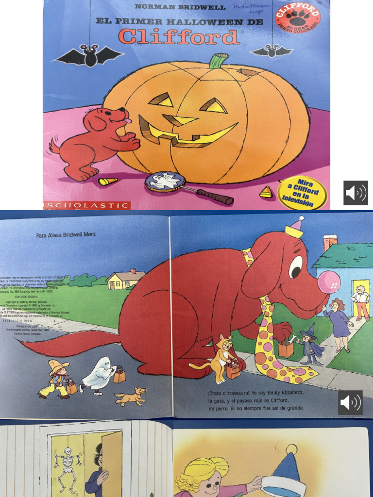 El Primer Halloween de Clifford | PDF