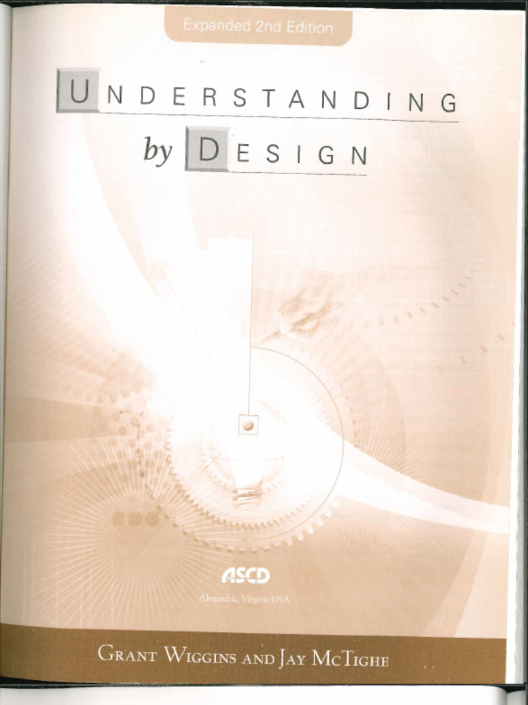 Wiggins and McTighe - Understanding by Design - Introduction | PDF