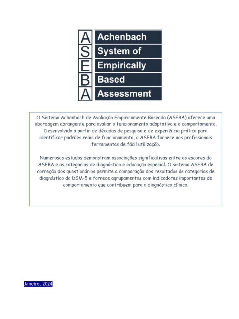 Aseba Brasil - Catálogo 2024 | PDF