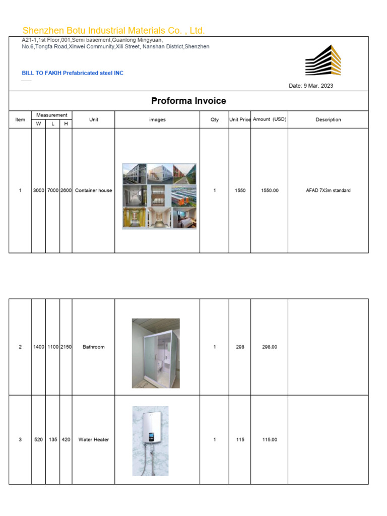 0314 Container House Equipped AFAD | PDF