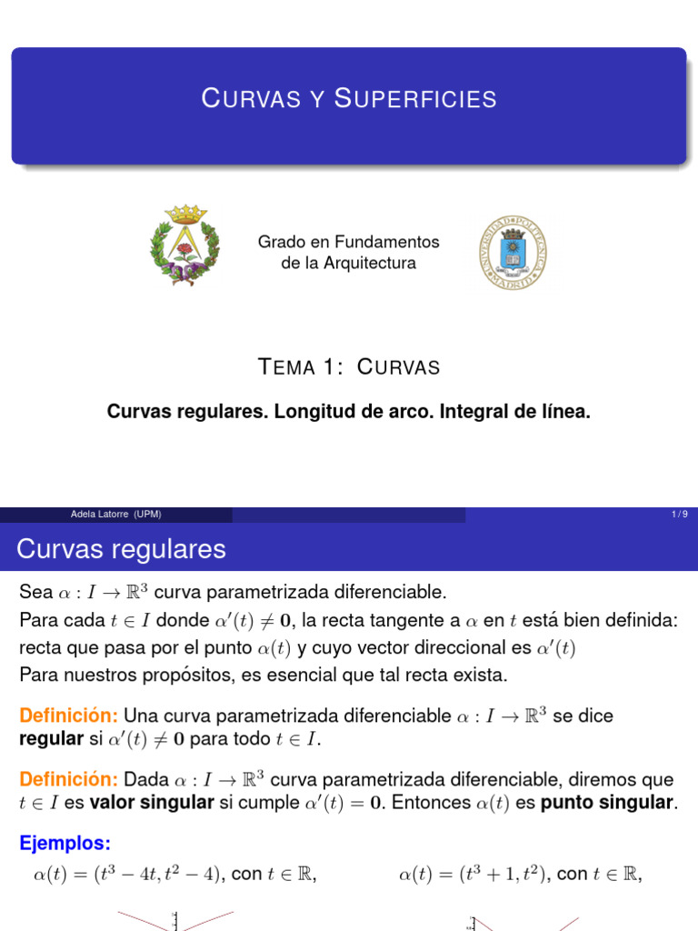 Curvas Semana2 Handout | PDF