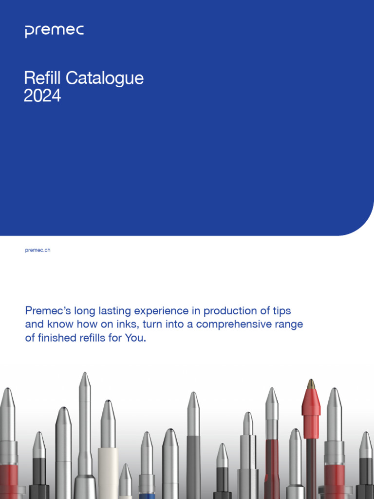 Premec Refills Catalogue | PDF