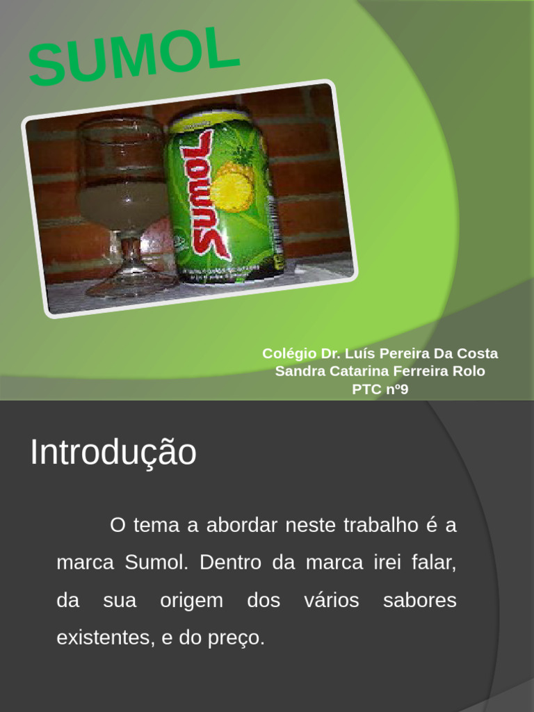 Sumol | PDF