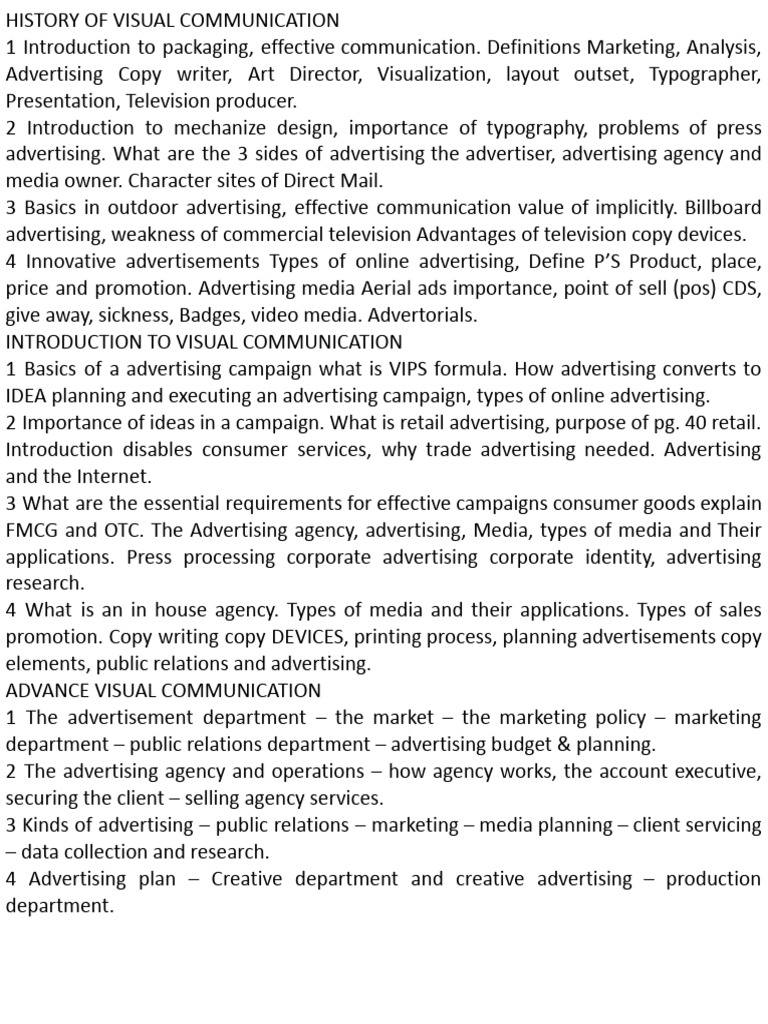 13 Visual Communication | PDF