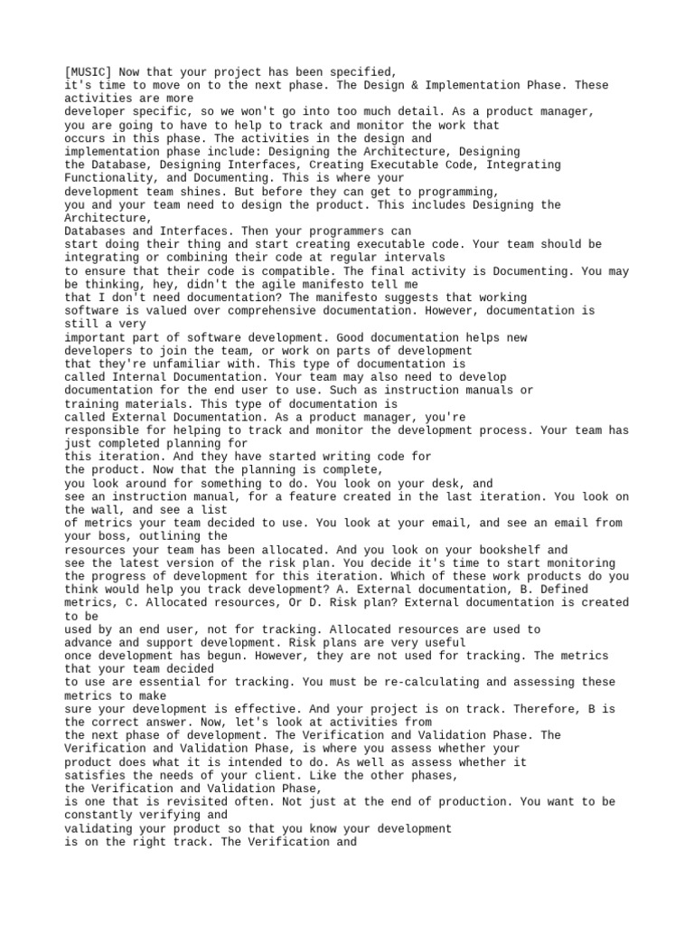 2 1 2B Software Engineering Activities | PDF