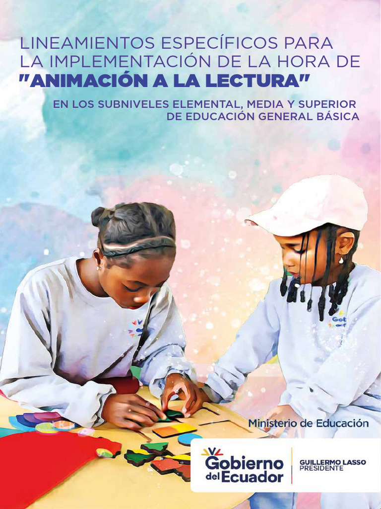 Anexo 3. Lineamientos Específicos para La Implementación de La Hora de Animación A La Lectura | PDF