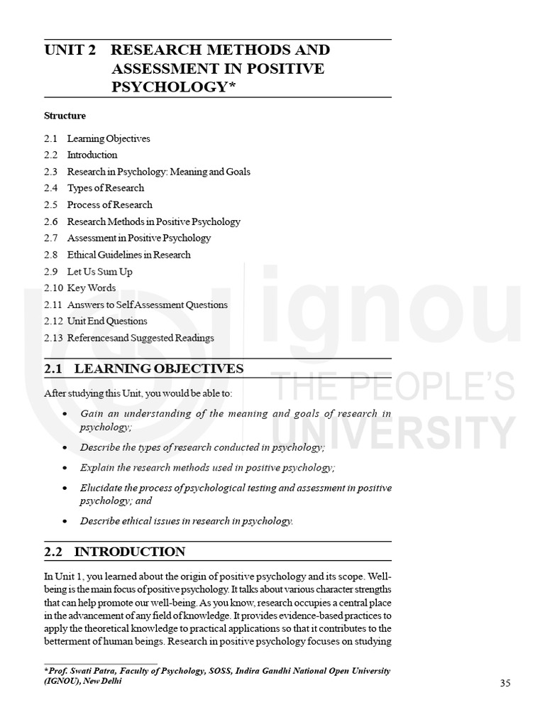 Block 1 Unit 02 | PDF