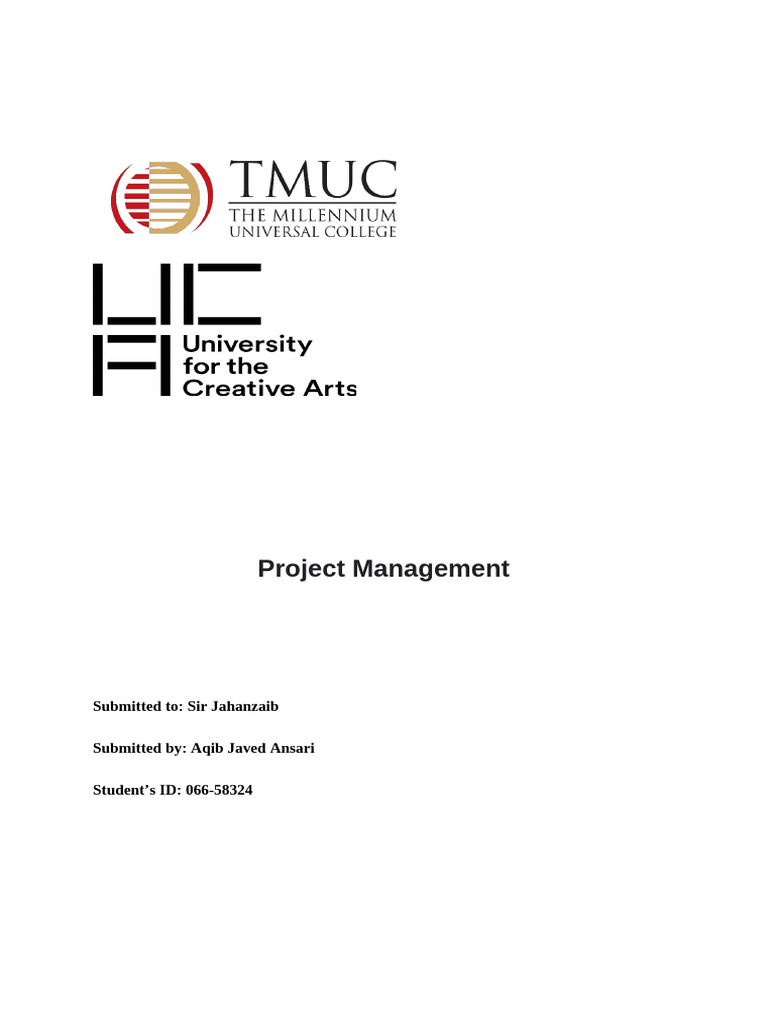 Aqib Project Management | PDF