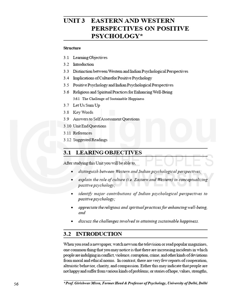 Block 1 Unit 3 | PDF