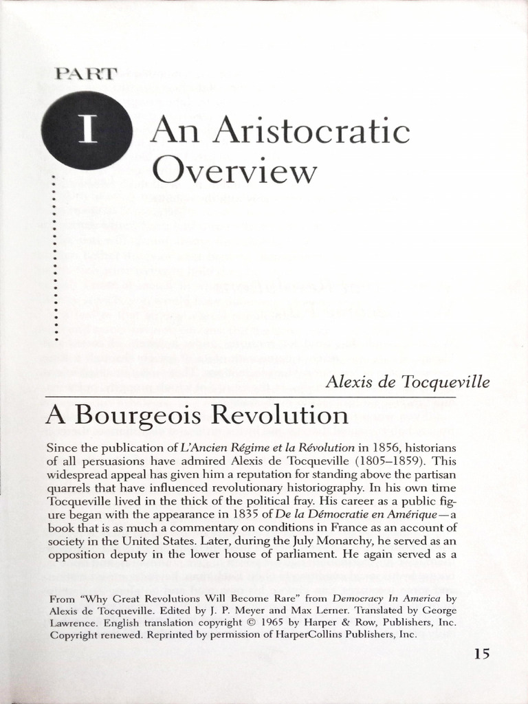 Alexis de Tocqueville | PDF