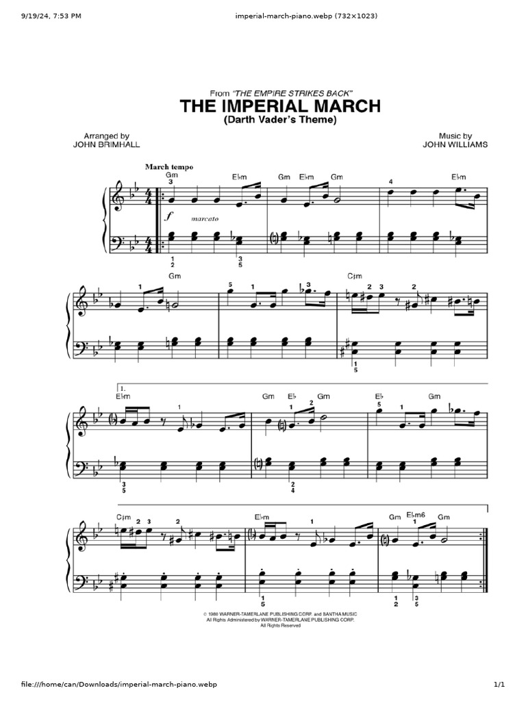 imperial-march-piano | PDF