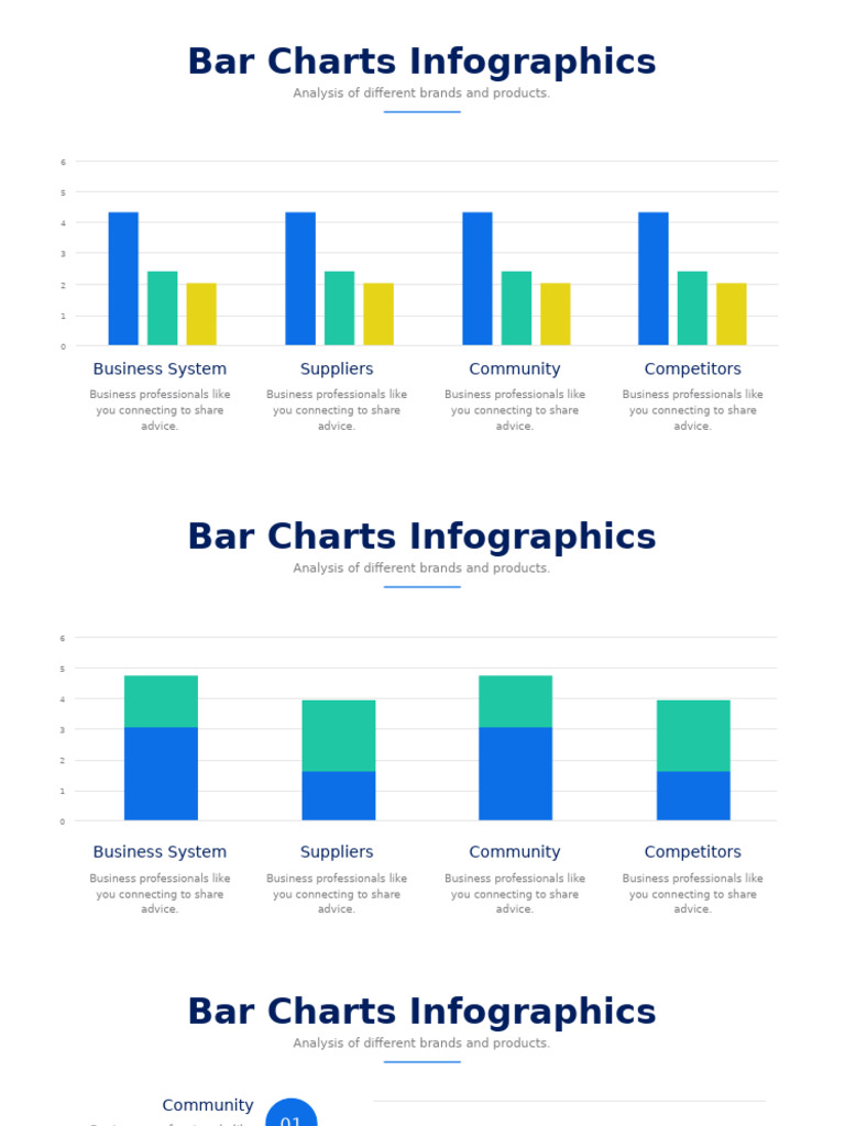 Bar Charts Infographics | PDF